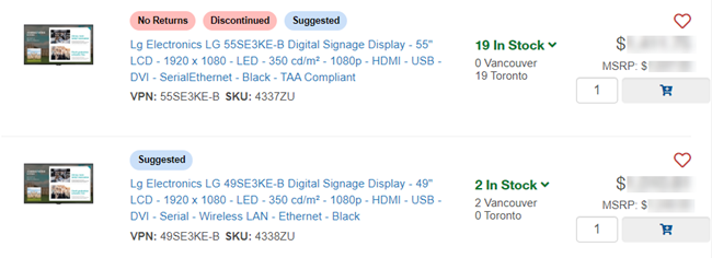 Product Details Page